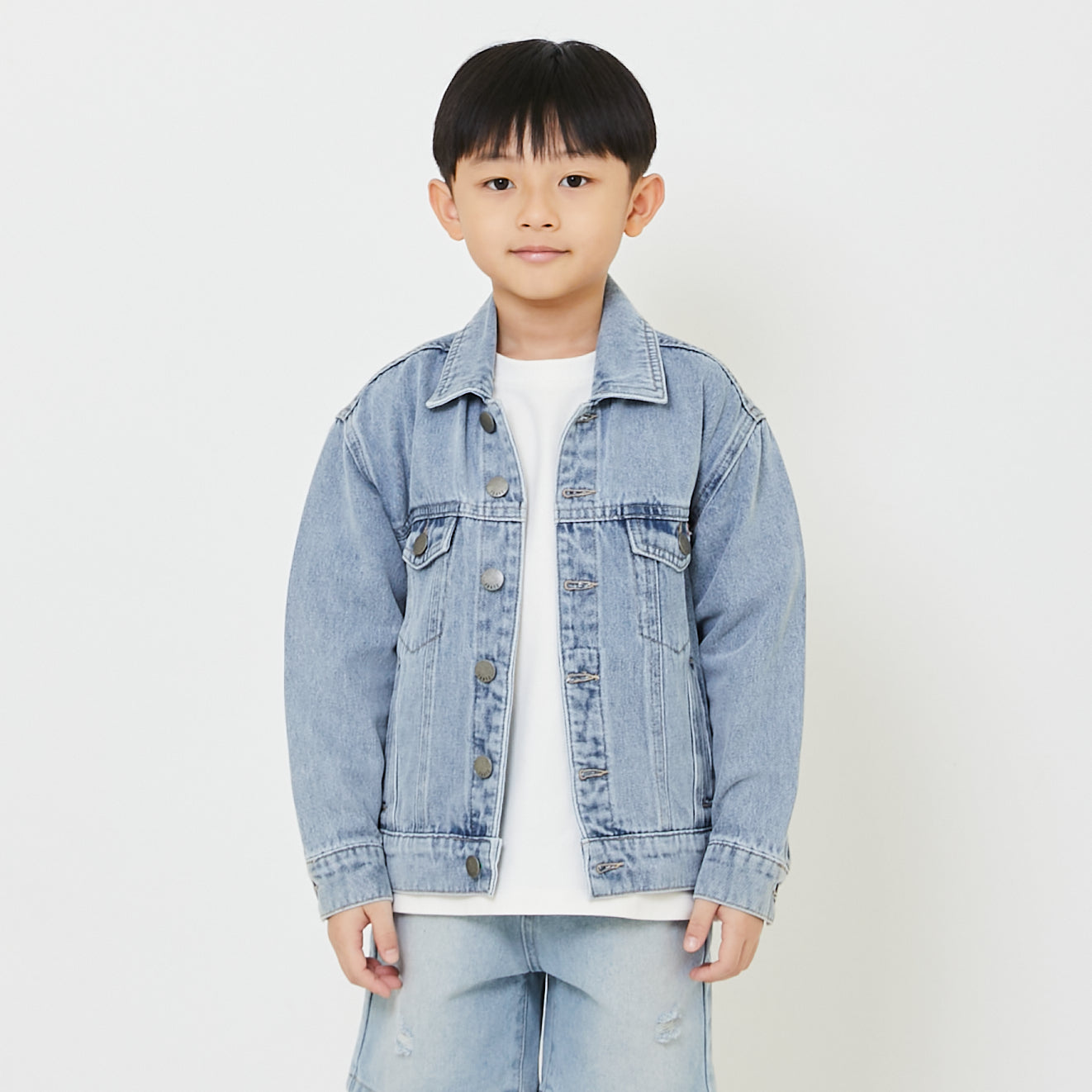 7dayz boy oversized denim jacket - sb2408104a