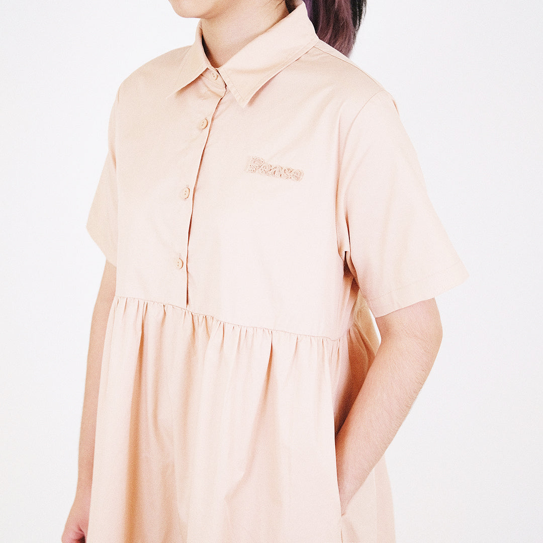 7dayz women tiered dress - pink - sw2311156a