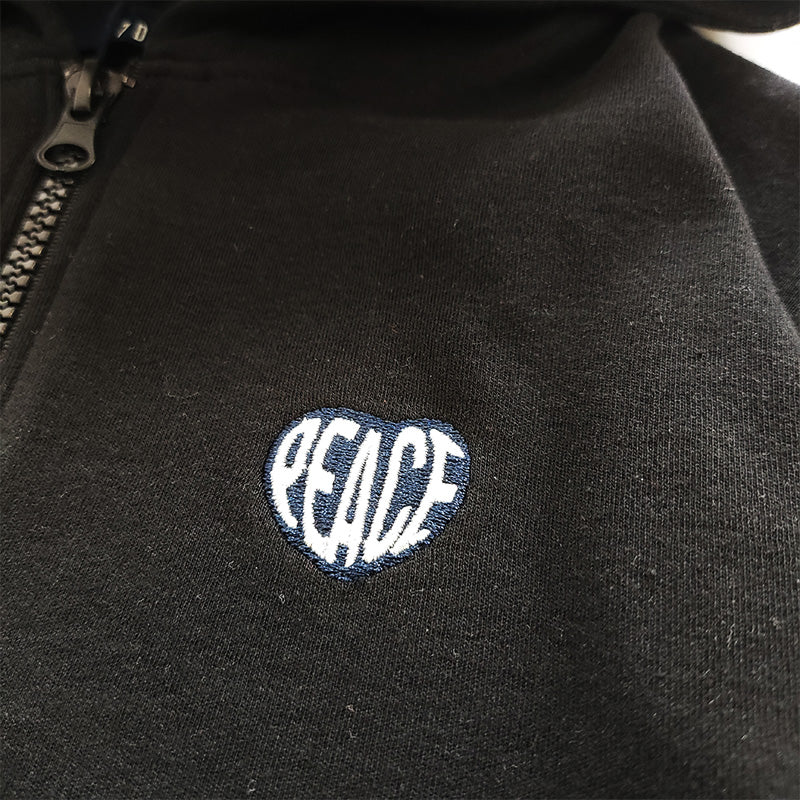 7dayz girl hoodie jacket - black - sg2210119b